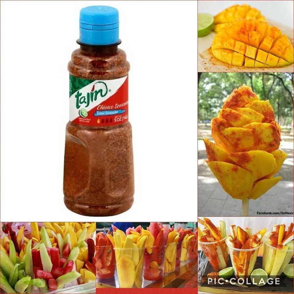 Tajin & fruit – From Caterpillar to Butterfly